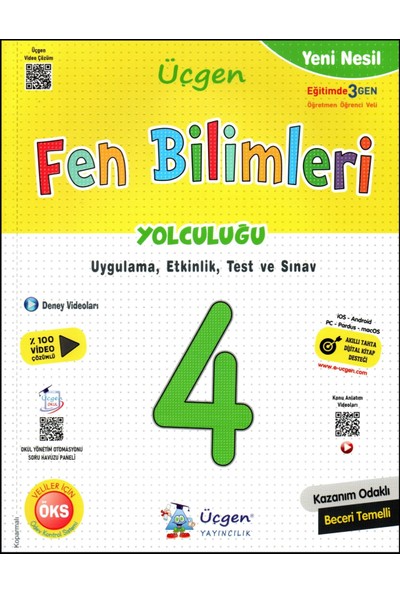 Üçgen 4. Sınıf Yeni Nesil Fen Bilimleri Yolculuğu