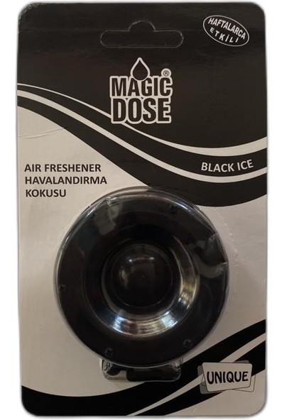 Magic Dose Oto Havalandırma Kokusu Siyah Buz Kokusu Araç Koku Black Ice Magic Dose Oto Havalandırma Kokusu Siyah Buz Kokusu Araç Koku Black Ice