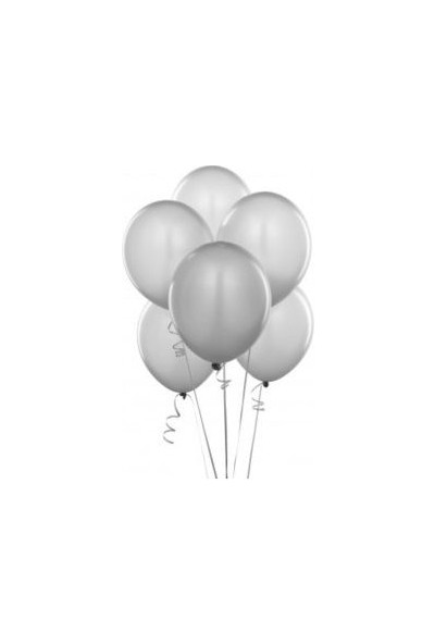 Nefertiya Balon 100 Adet - Gri