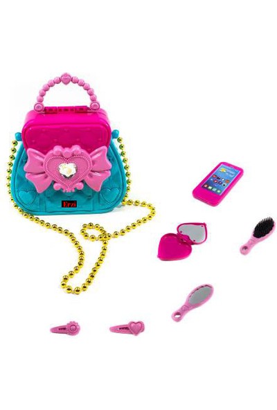 Oyuncak Çanta Prenses Çocuk Çantası Aksesuarlı