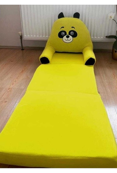 Alçinhome Katlanabilir Çocuk Koltuğu Sarı Panda Alçinhome Katlanabilir Çocuk Koltuğu Sarı Panda