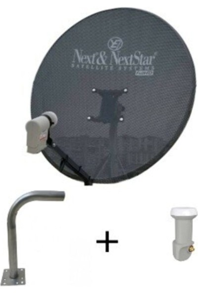 Next Nextstar 80 cm Delikli Gri Çanak Anten Lnb Hediye L Demir (Duvara Montaj Için)Ile Birlikte.. Next Nextstar 80 cm Delikli Gri Çanak Anten Lnb Hediye L Demir (Duvara Montaj Için)Ile Birlikte..