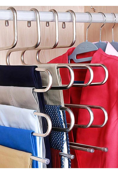 Anka Pantolon Askısı 5 Katlı