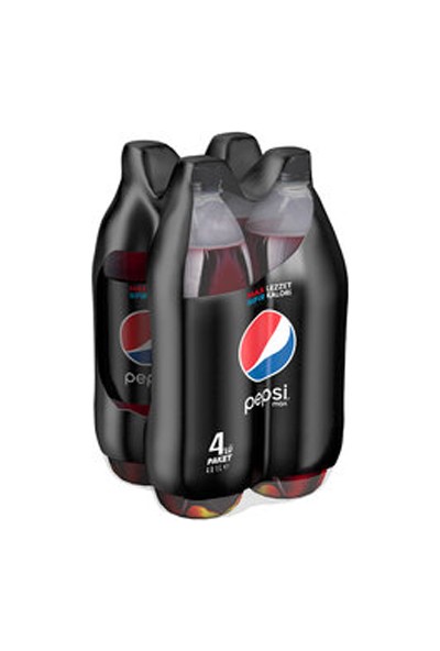 Pepsi Max Şekersiz Kalorisiz Kola Pet 4 x 1 lt