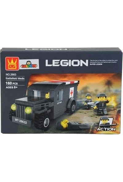 Wange Savaş Ilk Yardım Gemisi 160 Parça LEGO