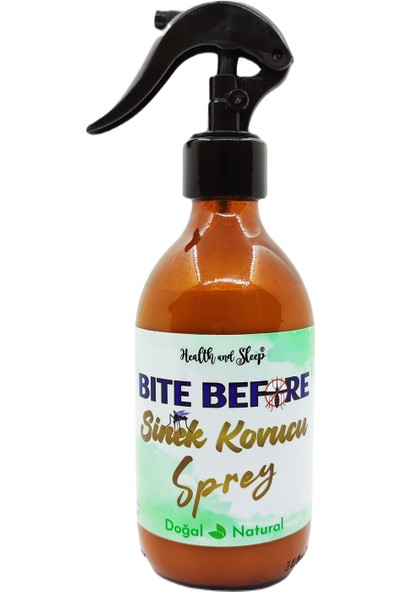 Health And Sleep Bite Before Doğal Sinek Savar Sprey 300ml Health And Sleep Bite Before Doğal Sinek Savar Sprey 300ml