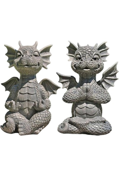 Royal Love Dekorasyon Için 2x Dragon Heykeli Heykel Süs Heykeli (Yurt Dışından) Royal Love Dekorasyon Için 2x Dragon Heykeli Heykel Süs Heykeli (Yurt Dışından)