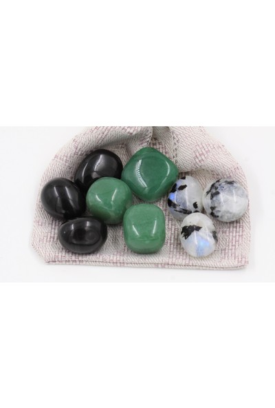 My Takı Ağacım FH Aventurin - Ay Taşı - Obsidyen Taşı Doğal Taş Kütle (Tamburlanmış) (3'lü Set) My Takı Ağacım FH Aventurin - Ay Taşı - Obsidyen Taşı Doğal Taş Kütle (Tamburlanmış) (3'lü Set)