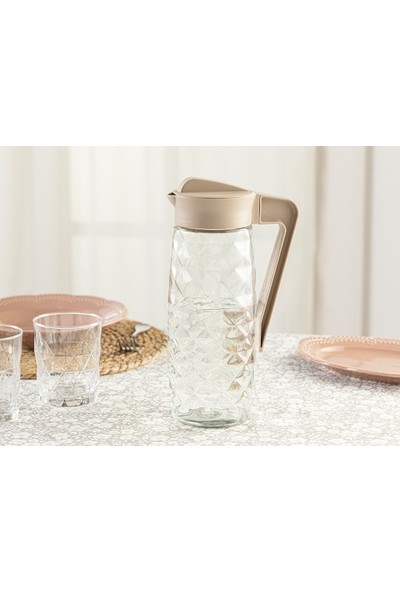 Creative Cam Sürahi 1600 ml Koyu Bej