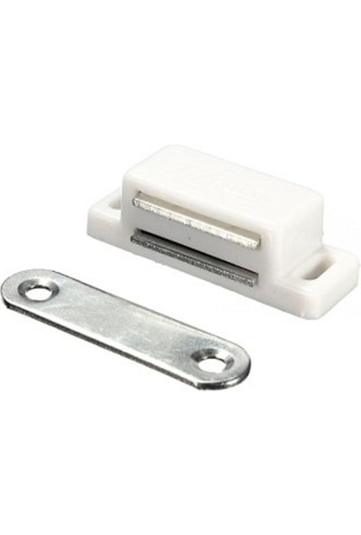 Mıknatıslı Kapak Çıt Çıt Yaylı Beyaz