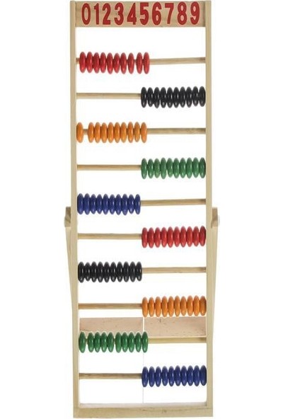 Logon Abaküs Mc0-9 20.5X29.5 cm Büyük Renkli Logon Abaküs Mc0-9 20.5X29.5 cm Büyük Renkli