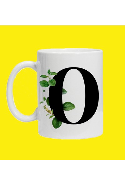 Hesaplısı Burada O Harfi Baskılı Kupa Bardak Hesaplısı Burada O Harfi Baskılı Kupa Bardak