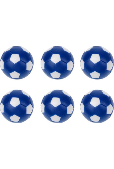 Prettyia 36MM Mini Masa Futbolu Foosball Topları Yedek 6pcs/paket Mavi Prettyia 36MM Mini Masa Futbolu Foosball Topları Yedek 6pcs/paket Mavi