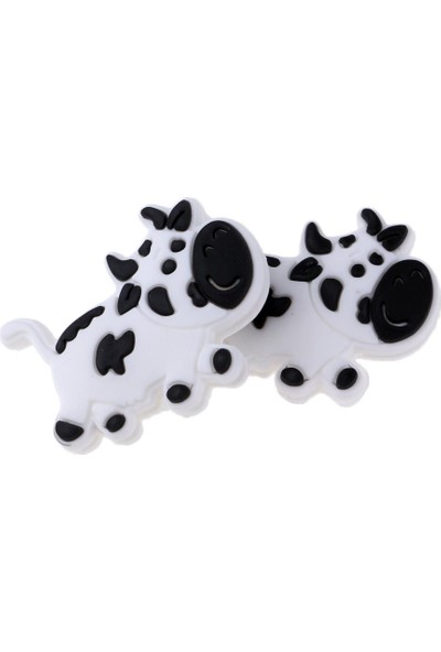 5x2 Parça Tenis Raket Şok Emici Titreşim Sönenleyicileri Beyaz Inek 5 Pcs 5x2 Parça Tenis Raket Şok Emici Titreşim Sönenleyicileri Beyaz Inek 5 Pcs