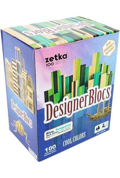 Zetka Desinger Blocks 100 Parça 3+ Yaş 1+ Oyuncu Zetka Desinger Blocks 100 Parça 3+ Yaş 1+ Oyuncu