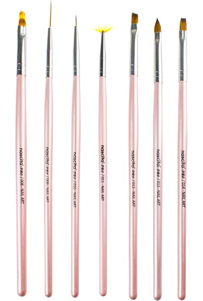 Nascita Tırnak Süsleme Fırça Seti 7'li - 02