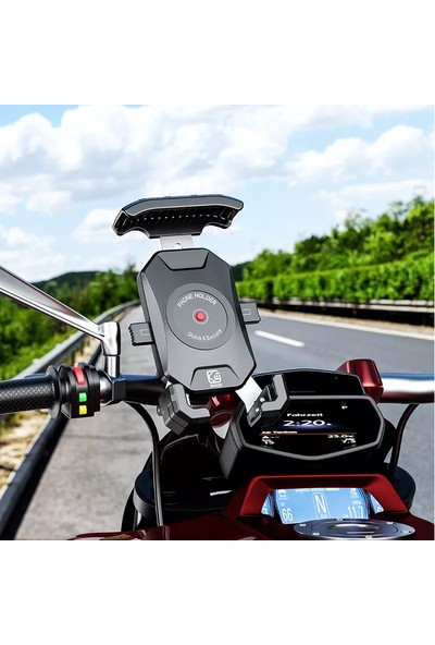 Kewig M14 Motosiklet ve Bisiklet Telefon Tutucu