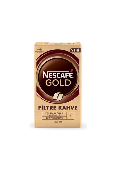 Nescafe Gold Filtre Kahve 250 gr Nescafe Gold Filtre Kahve 250 gr