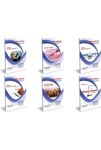 AÖF Sosyal Hizmetler 2. Sınıf Bahar 4. Dönemi Konu Anlatımlı Soru Bankası Set