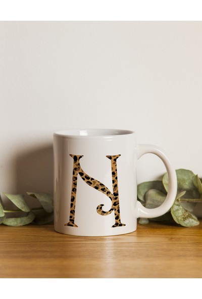 Mimozalit Glory Decoart Leopar Desenli Kişiye Özel Baş Harfli N Harfi Çay Kahve Kupa Bardak Mimozalit Glory Decoart Leopar Desenli Kişiye Özel Baş Harfli N Harfi Çay Kahve Kupa Bardak