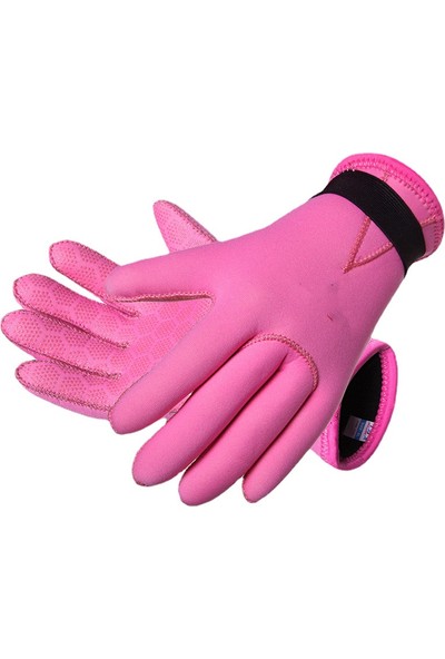 Solomon 3mm Çocuk Dalış Eldivenleri - Pembe (Yurt Dışından)