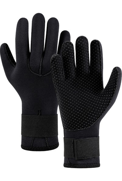 Solomon 3mm Kaymaz Aşınmaya Dayanıklı Soğuk Geçirmez Dalış Eldivenleri - Siyah (Yurt Dışından) Solomon 3mm Kaymaz Aşınmaya Dayanıklı Soğuk Geçirmez Dalış Eldivenleri - Siyah (Yurt Dışından)