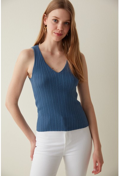 Penti Neck Tricot Üst