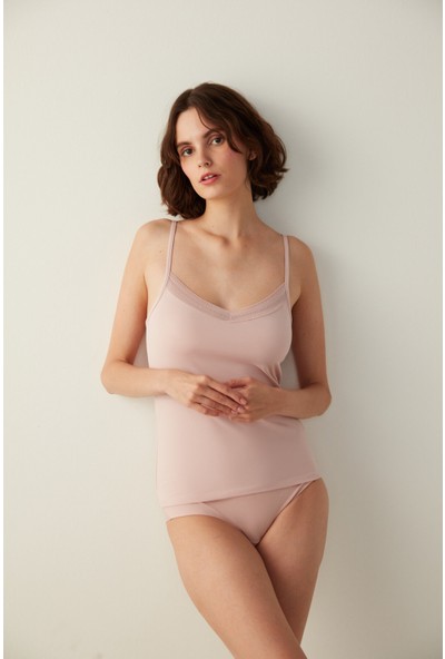 Penti Cotton Trim Cami Atlet Penti Cotton Trim Cami Atlet