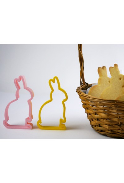 İşbilen Teknoloji Kurabiye Kalıbı Tavşan Figür İşbilen Teknoloji Kurabiye Kalıbı Tavşan Figür