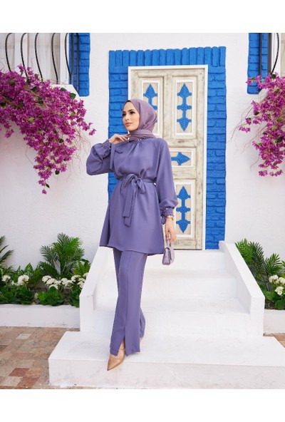 Moda Asrın 7081 Şahsenem Tunik Takım