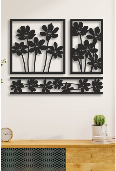 Home Trend Papatya Desenli Dekoratif Ahşap Tablo Home Trend Papatya Desenli Dekoratif Ahşap Tablo
