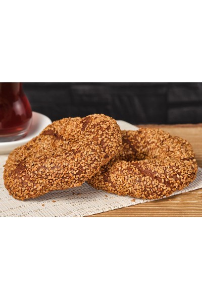 Ebruli Doğal Bakkal Glutensiz Vegan Mayasız Çölyak Simit 200 gr 2'li Ebruli Doğal Bakkal Glutensiz Vegan Mayasız Çölyak Simit 200 gr 2'li