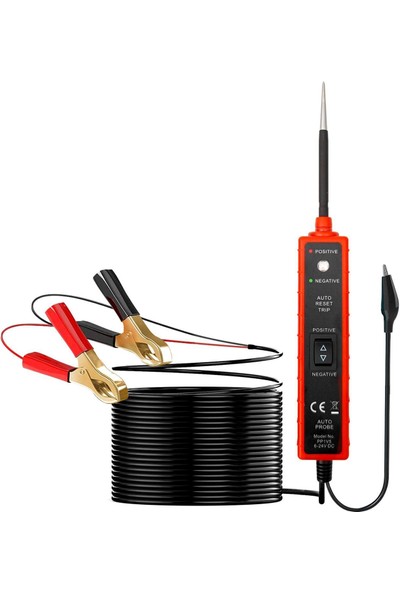 6-24V Dijital Gerilim Devresi Test Cihazı Elektrik Gücü Probu Teşhis Aracı 6-24V Dijital Gerilim Devresi Test Cihazı Elektrik Gücü Probu Teşhis Aracı
