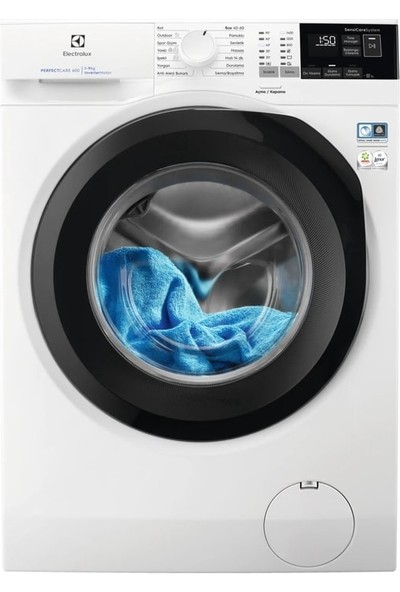 Electrolux EW6FN449BT Perfectcare 600 9 kg 1400 Devir Çamaşır Makinesi Electrolux EW6FN449BT Perfectcare 600 9 kg 1400 Devir Çamaşır Makinesi