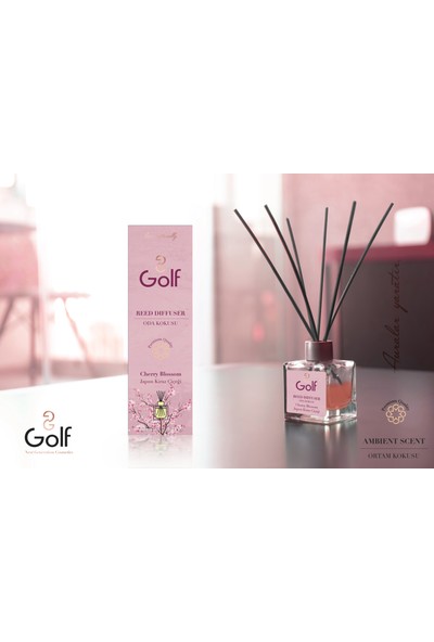 Golf Çubuklu Oda Kokusu Japon Kiraz Çiçeği 100 ml
