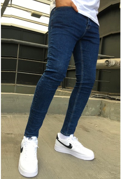 Denim Republic Erkek Mavi Likralı Skinny Jeans Denim Republic Erkek Mavi Likralı Skinny Jeans