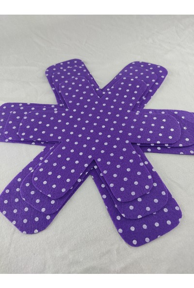 Puantiyeli Mor Tava ve Borcam Koruyucu