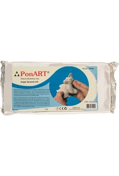 Ponart Seramik Kili 500 Gr.beyaz (PSK-1001) Ponart Seramik Kili 500 Gr.beyaz (PSK-1001)