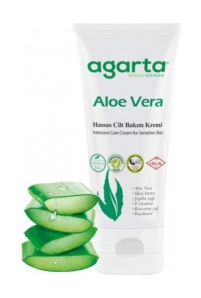 Agarta Doğal Aloe Vera Nemlendirici Cilt Kremi 75 ml Agarta Doğal Aloe Vera Nemlendirici Cilt Kremi 75 ml