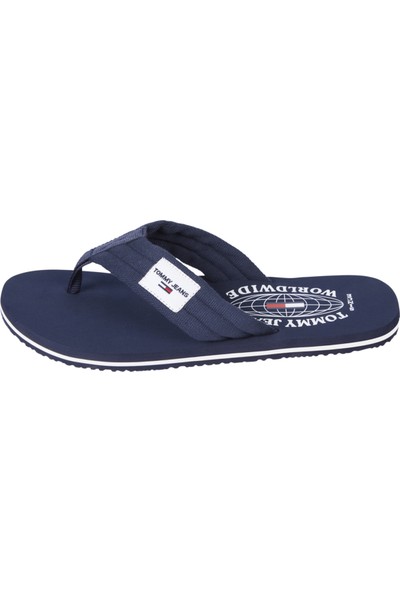 Tommy Hilfiger Mavi Erkek Terlik EM0EM01002C87