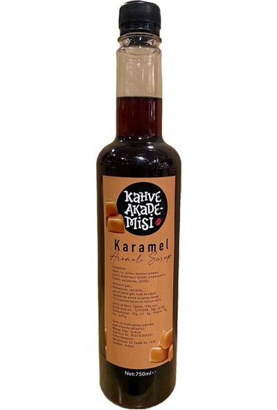Kahve Akademisi Karamel Şurubu 750 ml