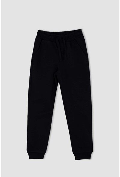 DeFacto Kız Çocuk Jogger Standart Fit Kalın Kumaş Eşofman Altı Y1078A622AU