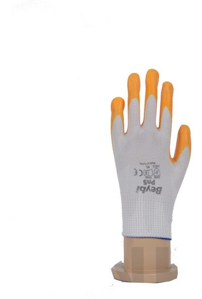 Beybi Pn5 Sarı Iş Eldiveni (12 Çift) No:10