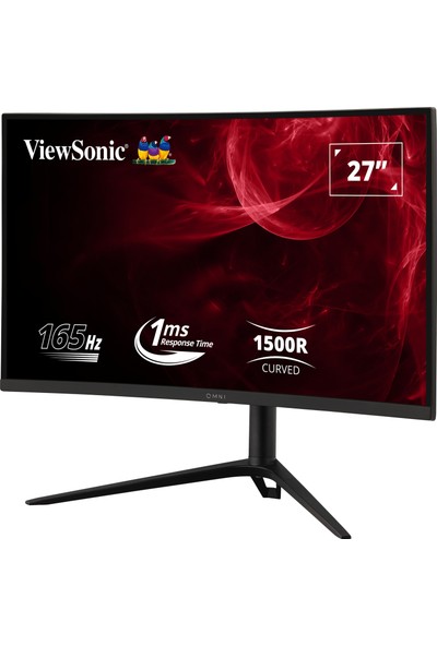 Viewsonic 27’’ VX2718-PC-MHDJ Full HD 1ms 165Hz AMD Freesync Premium Curve Pivot Gaming Monitör Viewsonic 27’’ VX2718-PC-MHDJ Full HD 1ms 165Hz AMD Freesync Premium Curve Pivot Gaming Monitör