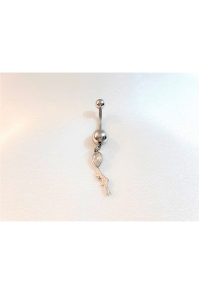 Tükkan Accessories 316L Cerrahi Çelik Zirkon Taş Göbek Piercing Tükkan Accessories 316L Cerrahi Çelik Zirkon Taş Göbek Piercing