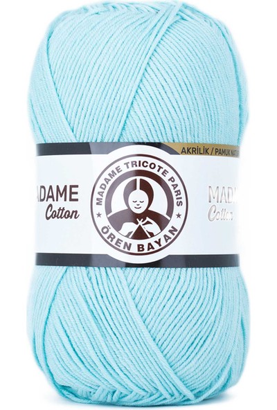 Guru Sepeti Madame Cotton El Örgü Ipi Yünü 100 gr 049 Cam Göbeği