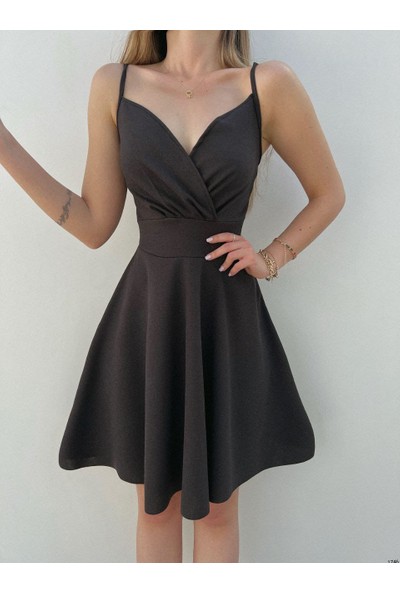 Emir Ela Ip Askılı Mini Abiye Elbise Emir Ela Ip Askılı Mini Abiye Elbise