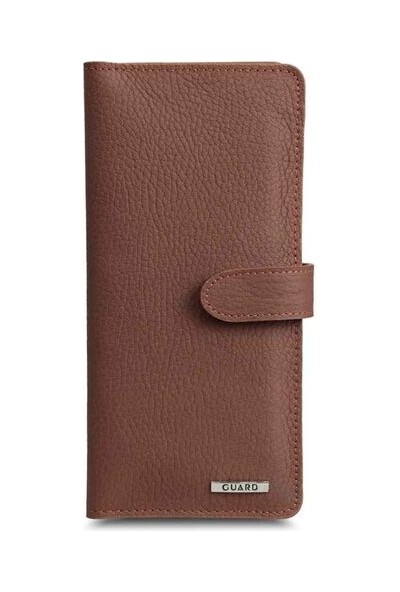 Guard Leather Guard Mat Taba Kart ve Para Slotlu Deri Telefon Cüzdanı Guard Leather Guard Mat Taba Kart ve Para Slotlu Deri Telefon Cüzdanı