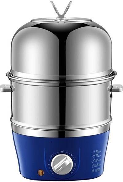 220 V Ev Elektrik Buğulama Tencere Paslanmaz Çelik Çok Ocak 2 Katmanlar Elektrikli Vapur Haşlanmış Yumurta Krema Ocak | Yumurta Kazanları