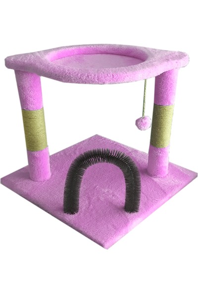 Rc Power Kedi Kaşınma Fırçalı Hamaklı Tırmalama Tahtası